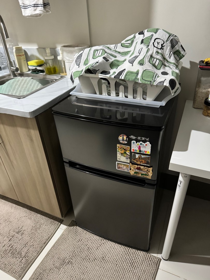 EZY ES-88F 3.2 cu.ft. Two Door Refrigerator, TV & Home Appliances ...