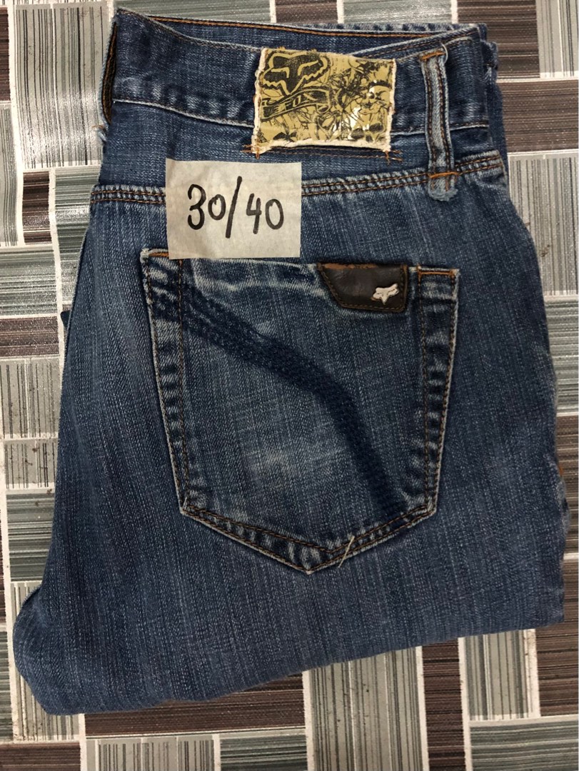 FOX jeans saiz 30, Men's Fashion, Bottoms, Jeans on Carousell