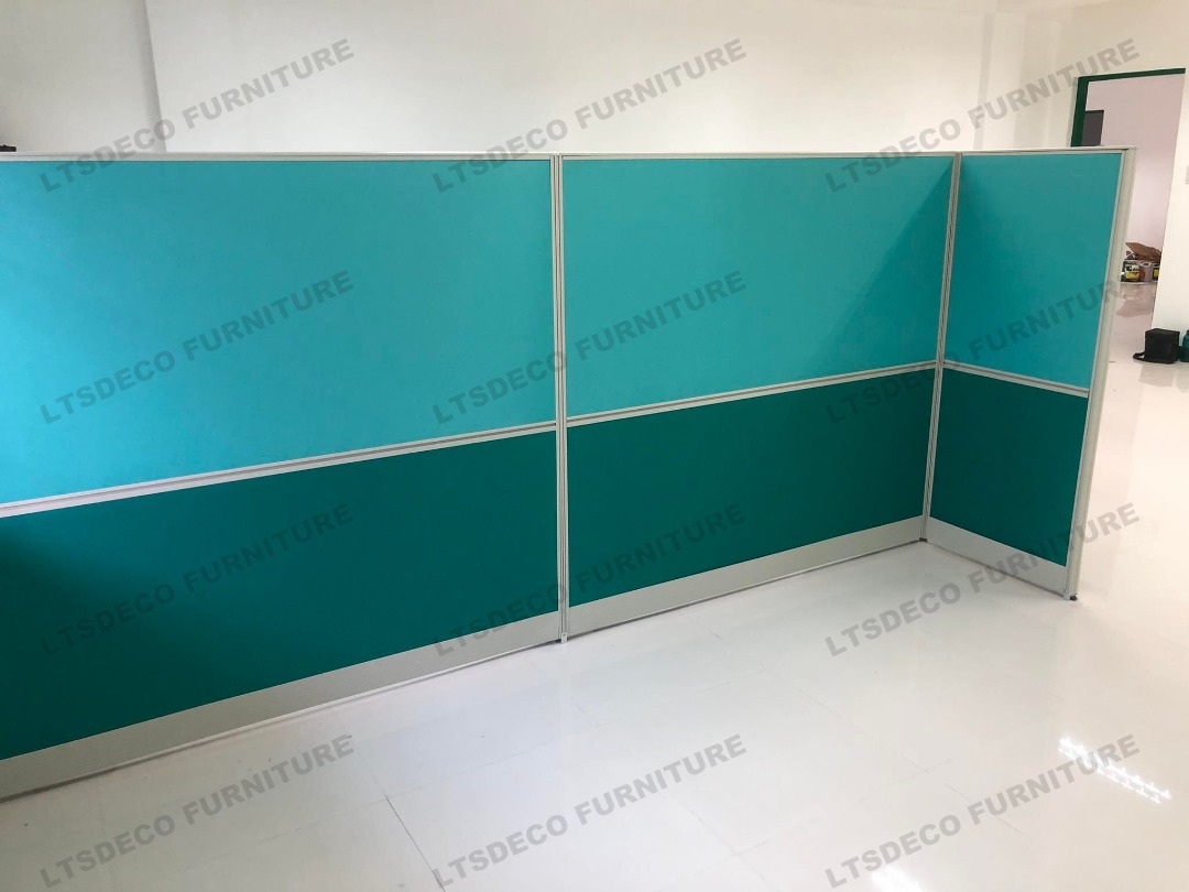 Full Fabric Panel Divider \ Office Partition \ Office Furniture ...