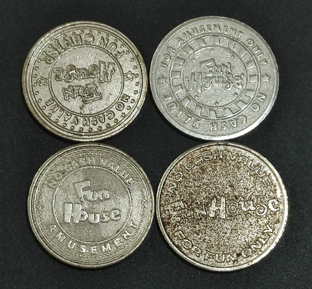 Fun House Tokens - Different Variants, Hobbies & Toys, Memorabilia ...