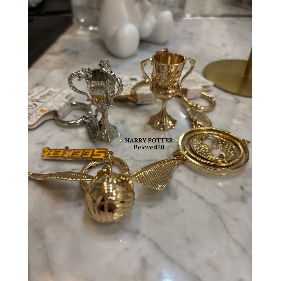 Goblet of fire helga huffle puff golden snitch time turner horcrux ...