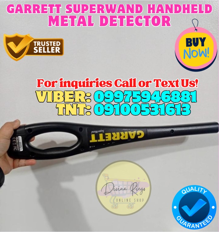 Good Quality Garrett Super wand Handheld Metal Detector, Furniture ...