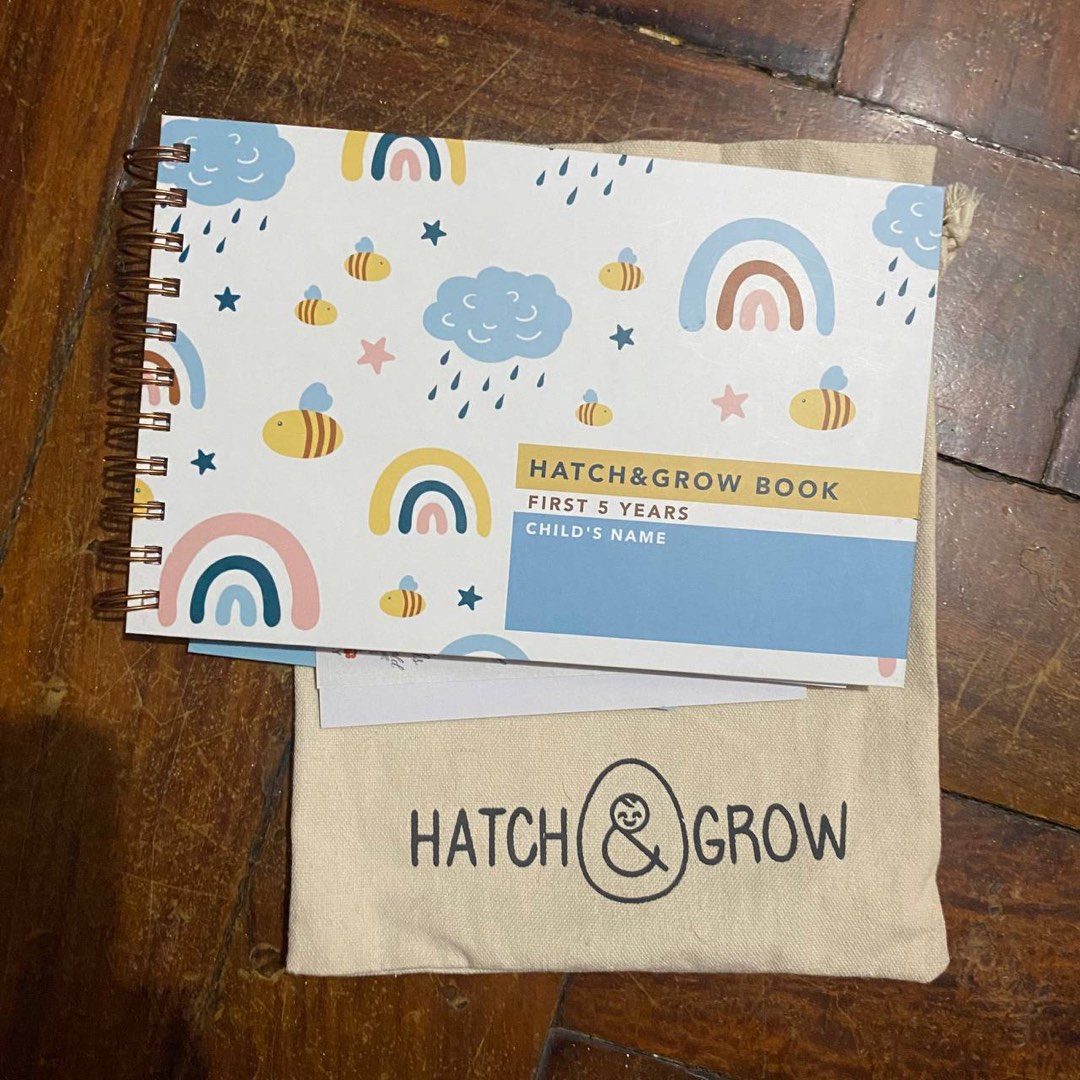 Hatch & Grow Record Book Kit, Babies & Kids, Infant Playtime on Carousell