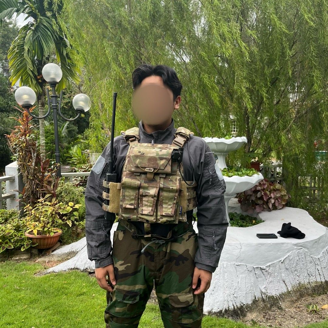 IDOGEAR Crye AVS Reproduction Multicam Plate Carrier, Men's Fashion ...