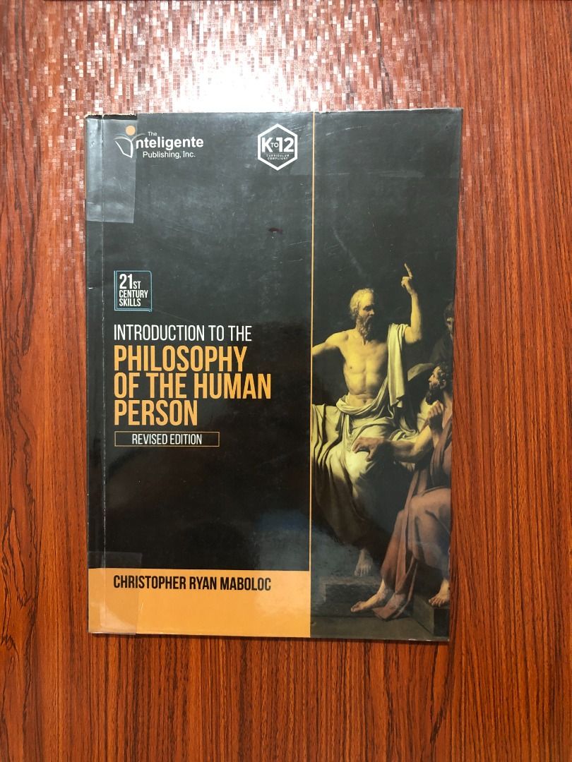 Introduction To The Philosophy Of The Human Person (Revised Edition) by Christopher Ryan Maboloc ...