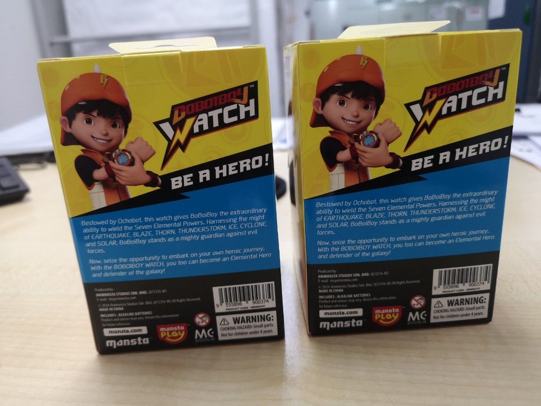 Jam kuasa boboiboy, Hobbies & Toys, Collectibles & Memorabilia, Fan ...
