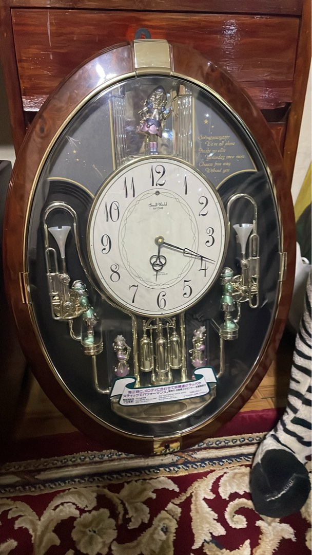 JAPAN BIG ELEGANT HOURLY MELODY WITH MULTIPLE BLINKING ANIMATED DISPLAY ...