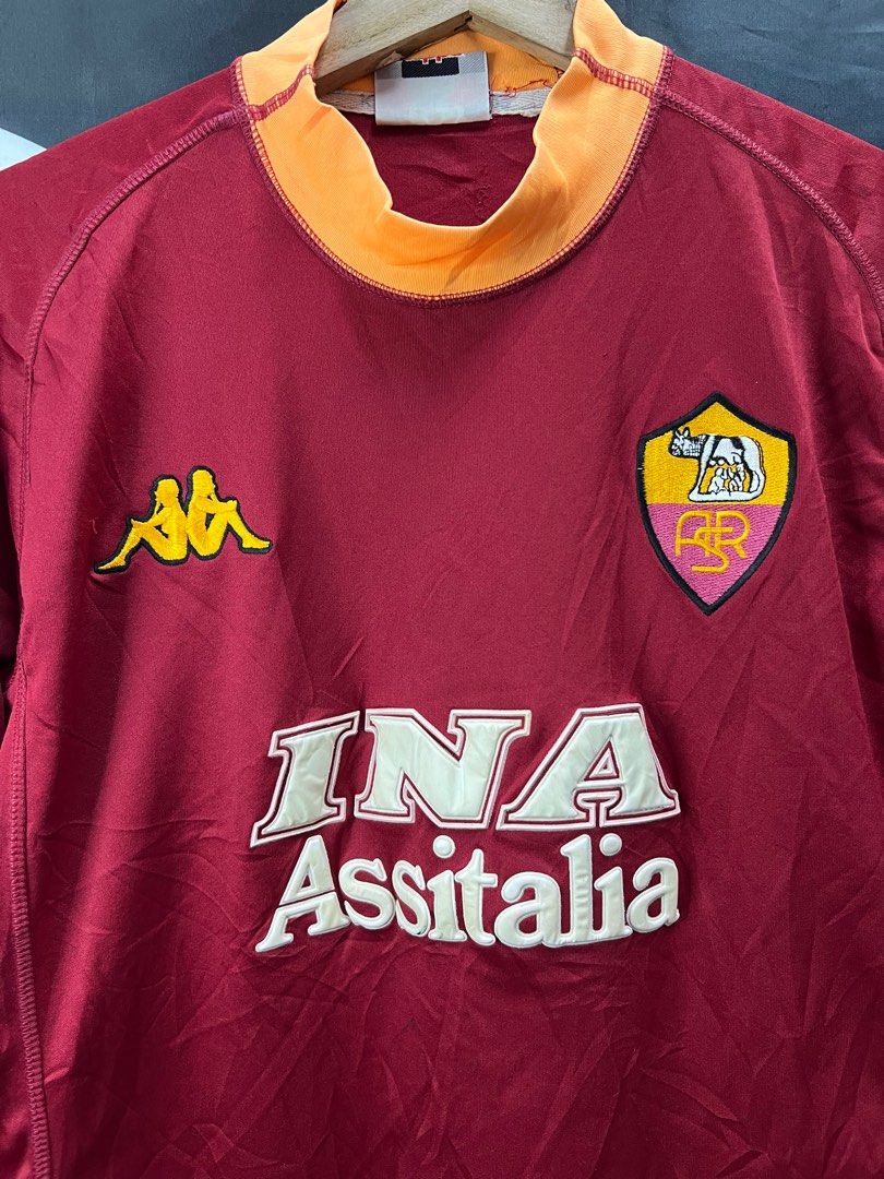 Jersey Vintage Kappa AS Roma 2000/01 Bootleg, Men's Fashion, Activewear ...