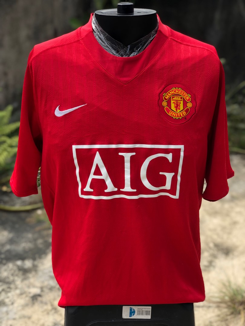 jersi M.U, Men's Fashion, Activewear on Carousell