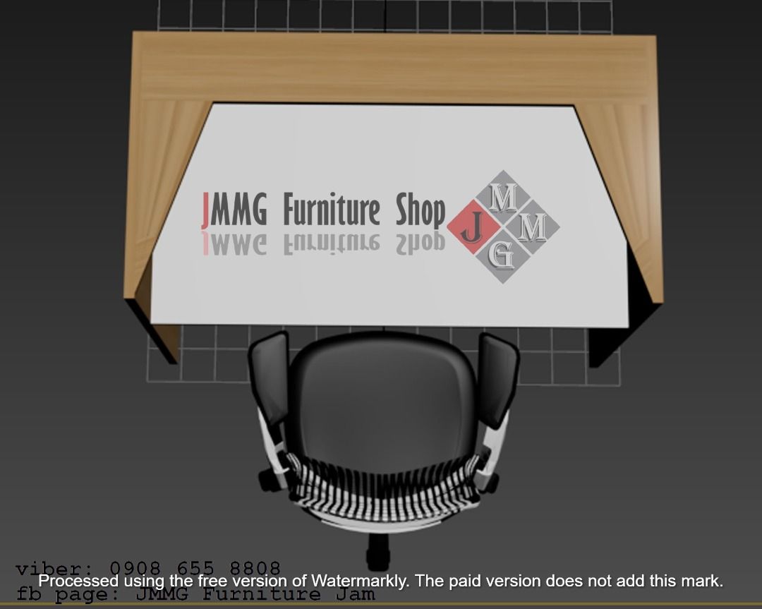 JMMG RECEPTION DESK / COUNTER / FRONT DESK, Furniture & Home Living ...