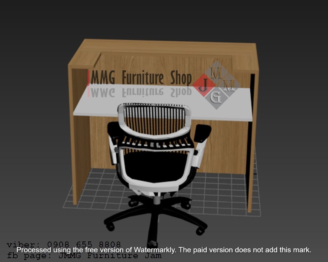 JMMG RECEPTION DESK / COUNTER / FRONT DESK, Furniture & Home Living ...