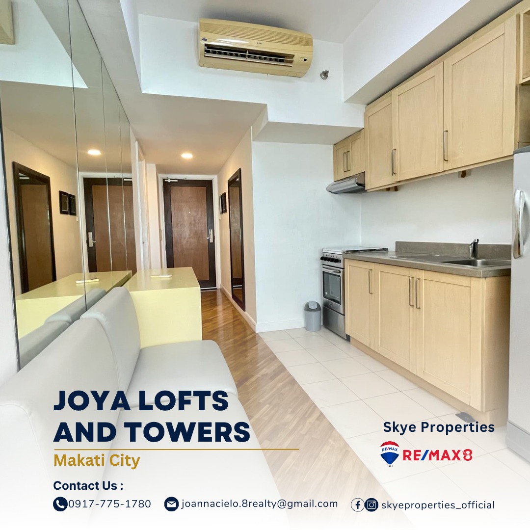 Joya Lofts and Towers, Studio Unit for Sale, Makati City, Property, For Sale, Apartments ...