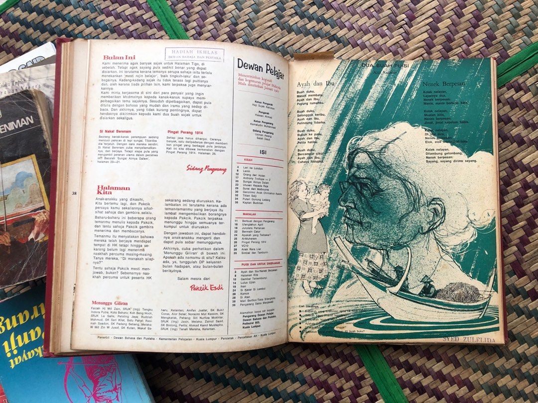 Koleksi Lengkap Majalah Dewan Pelajar (Jilid 12 issue) 1973 Rare ...