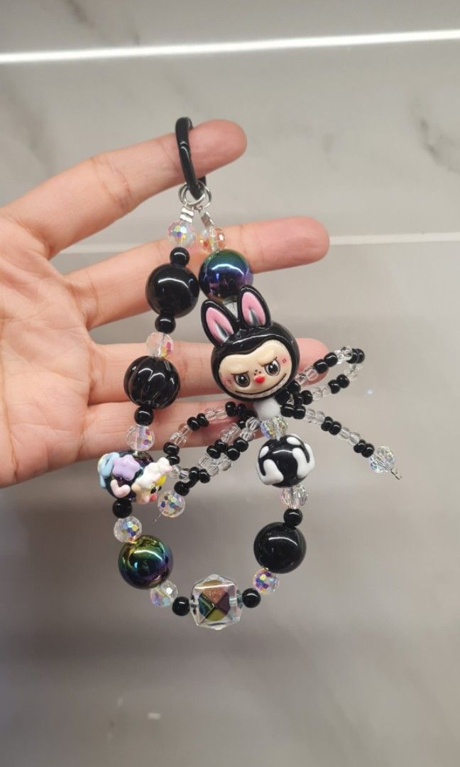 Labubu Crybaby phone charms key chains NEW READY STOCK, Hobbies & Toys ...