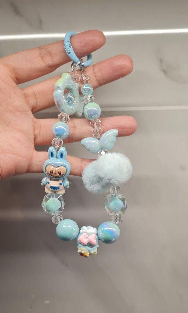 Labubu Crybaby phone charms key chains NEW READY STOCK, Hobbies & Toys ...
