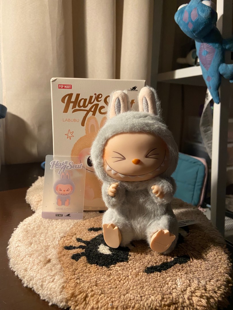Labubu Hehe, Hobbies & Toys, Toys & Games on Carousell