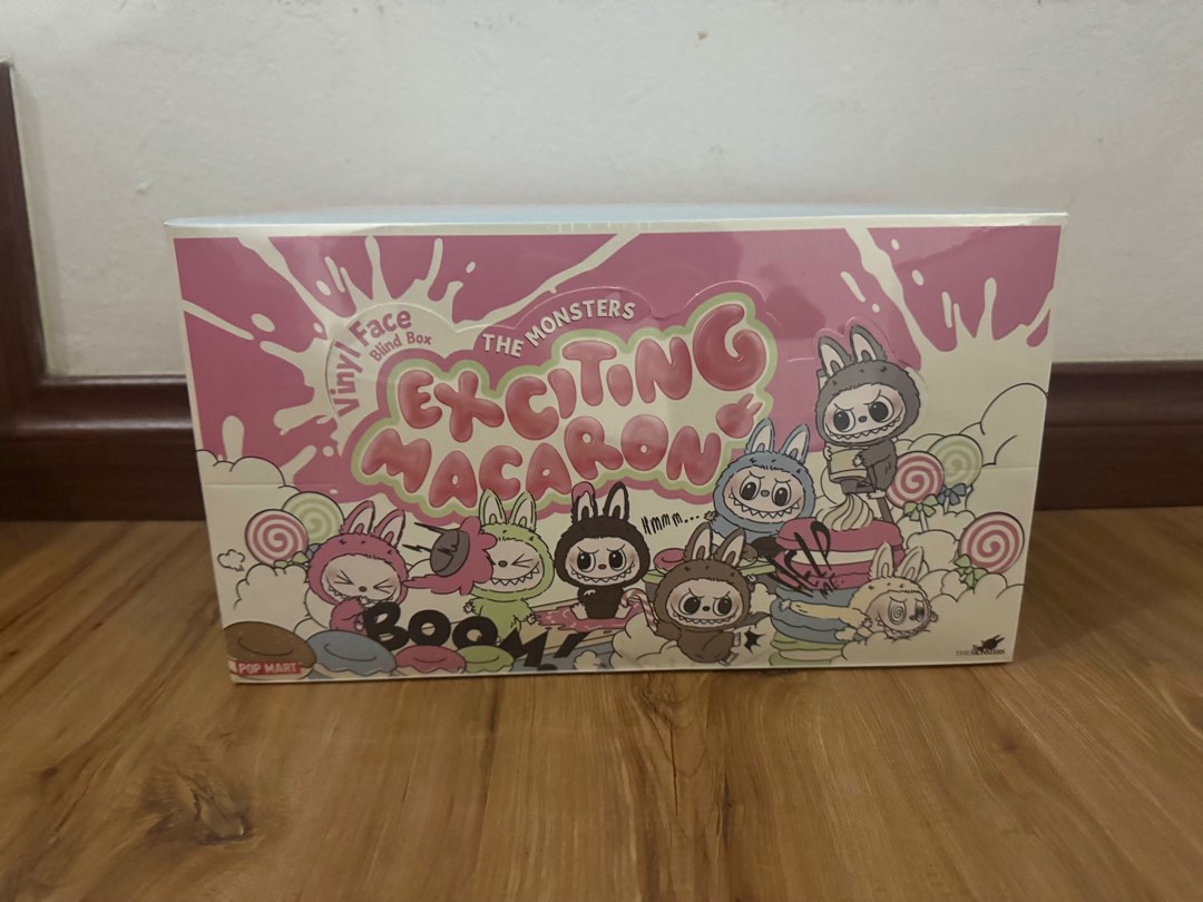 Labubu Vinyl Face Exciting Macaron V1 [Original], Hobbies & Toys, Toys ...