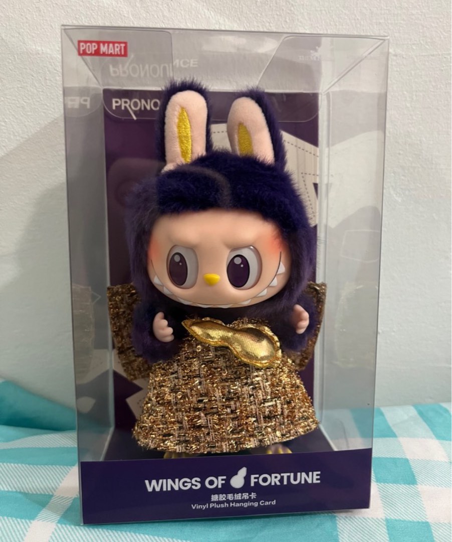 Labubu wings of pronounce original, Hobbies & Toys, Toys & Games on ...