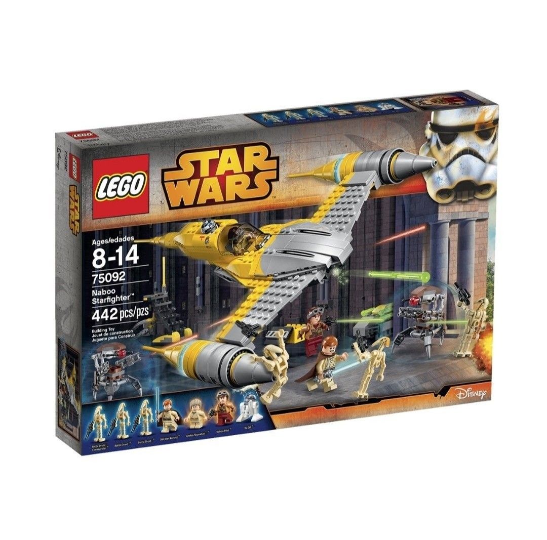 LEGO 75092 Naboo Starfighter - Star Wars, Hobbies & Toys, Toys & Games ...