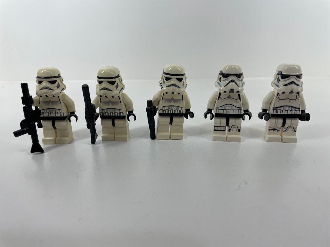 Lego Star Wars stormtrooper lot of 5 pieces minifigs (3 different ...