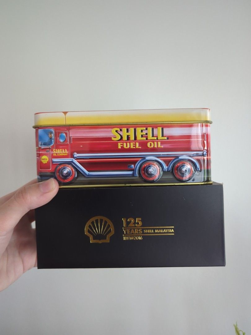 (LIMITED EDITION) Shell Heritage Canister Tanker, Hobbies & Toys, Toys ...