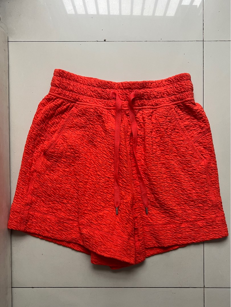 Lululemon Rippled Super-High-Rise Short Autumn Red"4, Women's Fashion ...