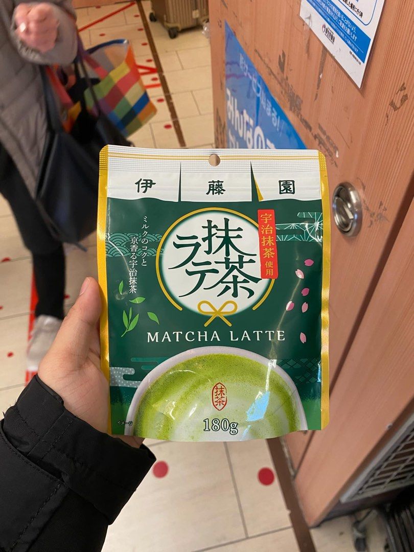 matcha latte powder 180g, Food & Drinks, Beverages on Carousell