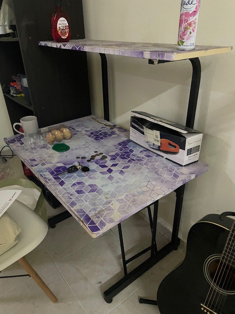 Meja study / Komputer, Furniture & Home Living, Furniture, Tables ...