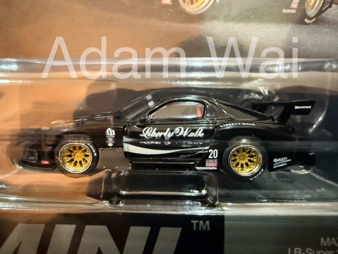 Mini GT MAZDA RX-7 LB-Super Silhouette Liberty Walk Black LHD MGT00785 ...