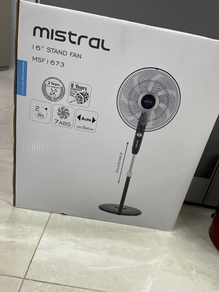 Mistral Stand Fan, Furniture & Home Living, Lighting & Fans, Fans on ...