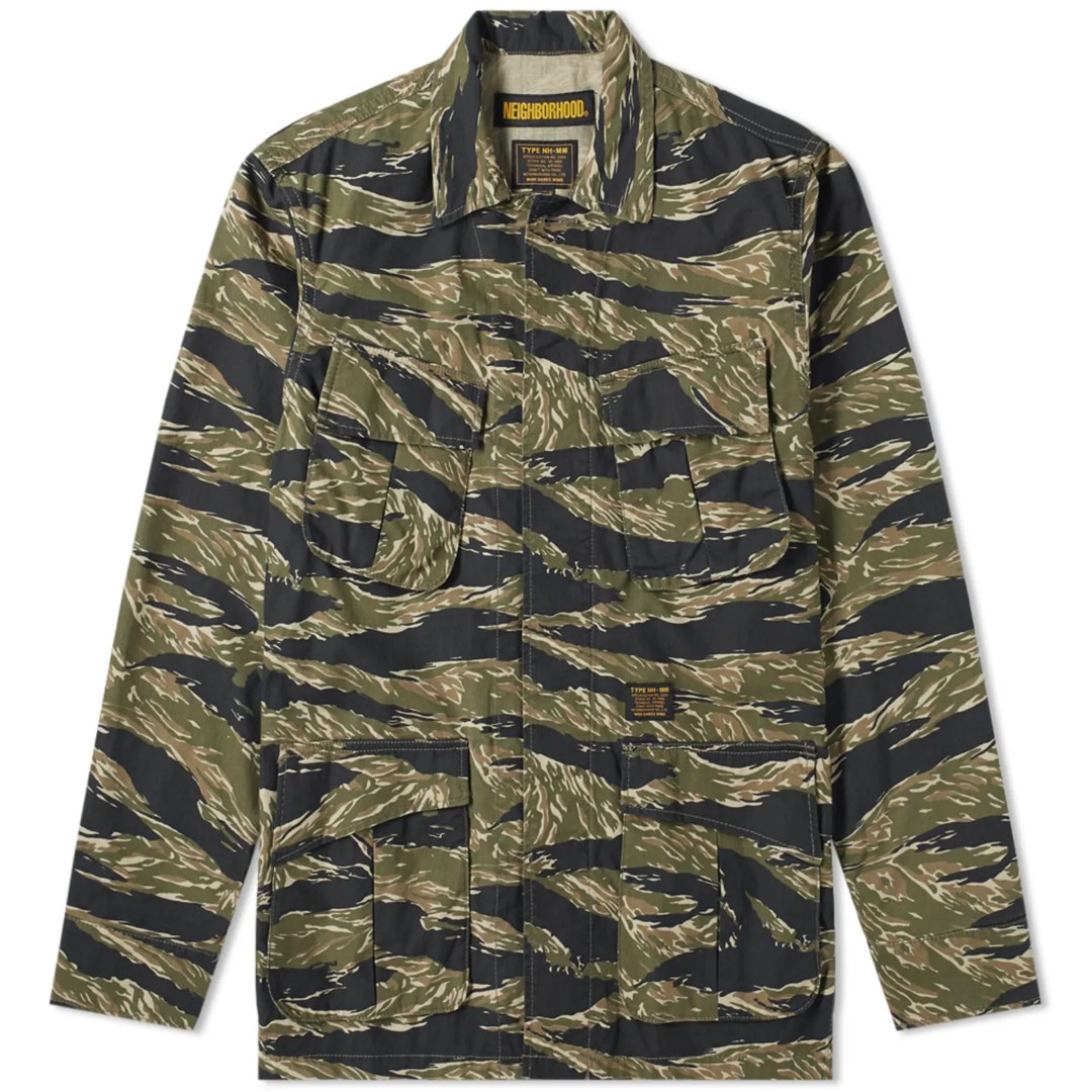 NEIGHBORHOOD MILITARY BDU SHIRT / JUNGLE FATIGUE SHIRT NOT WTAPS VISVIM ...