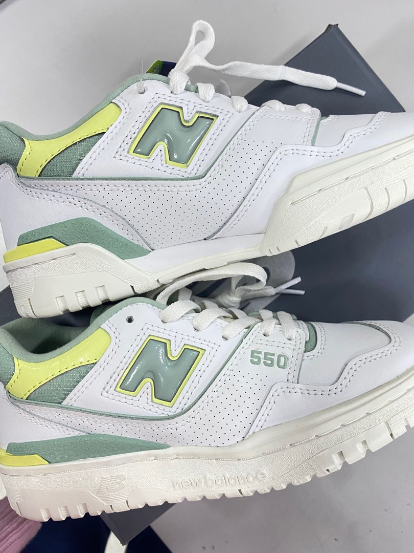 New Balance 550, Women's Fashion, Footwear, Sneakers on Carousell