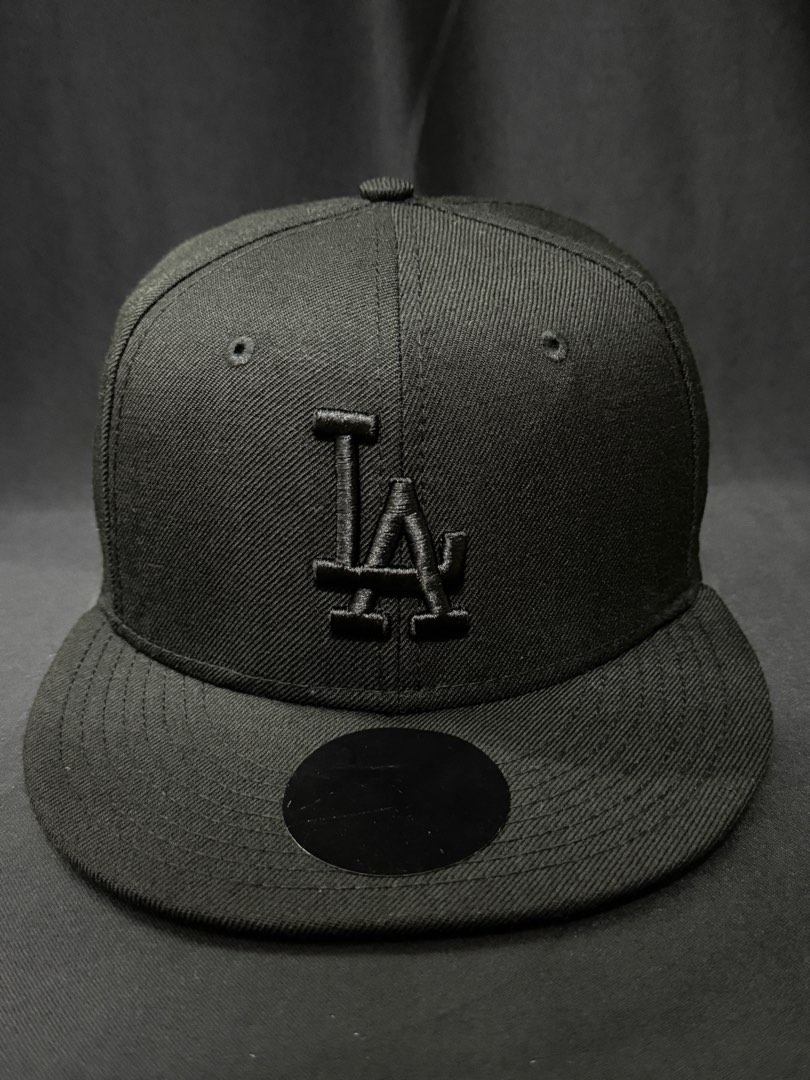 New Era x LA black Edition, Men's Fashion, Watches & Accessories, Cap ...
