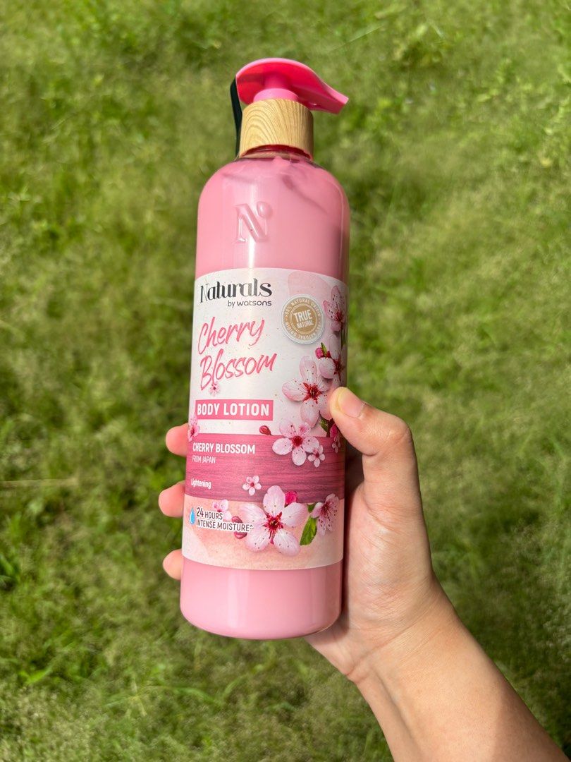 (NEW) Un opened Naturals by Watsons Cherry Blossom Body Lotion, Beauty ...