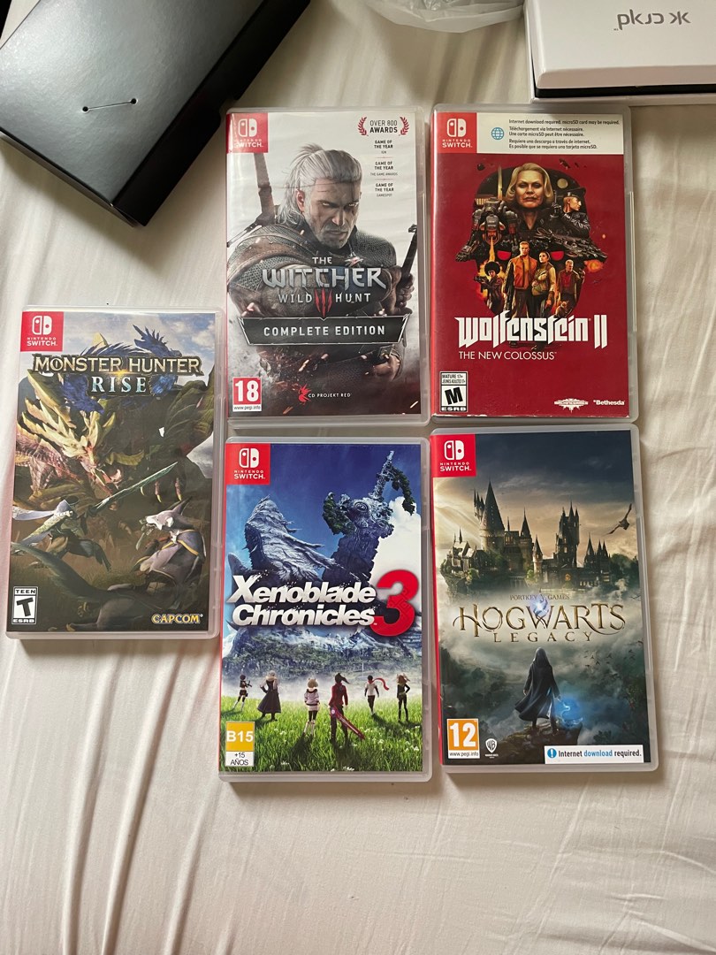 Nintendo switch physical games, Video Gaming, Video Games, Nintendo on ...