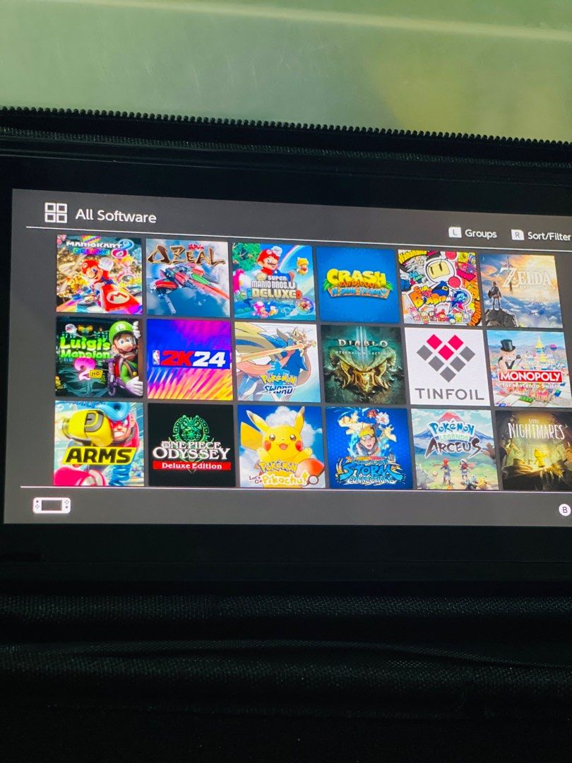 Nintendo Switch V2 Jailbreak, Video Gaming, Video Game Consoles ...