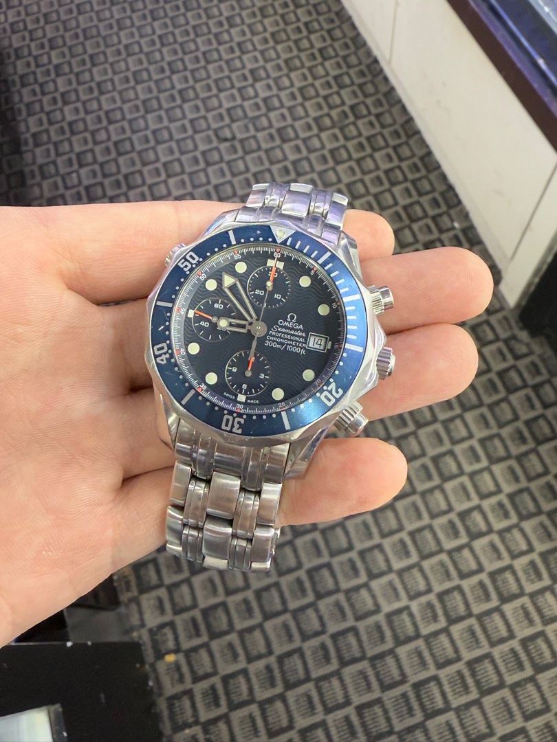 OMEGA SEAMASTER SWISS MADE AUTOMATIC CHRONOGRAPH 25998000, Men's ...