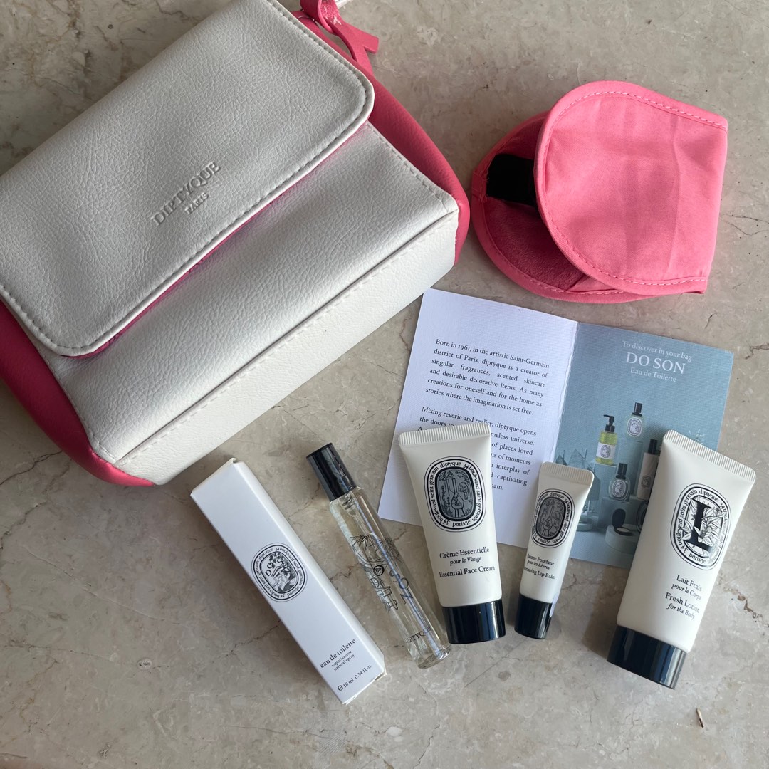 ORIGINAL DIPTYQUE TRAVEL SET DO SON, Luxury, Bags & Wallets on Carousell