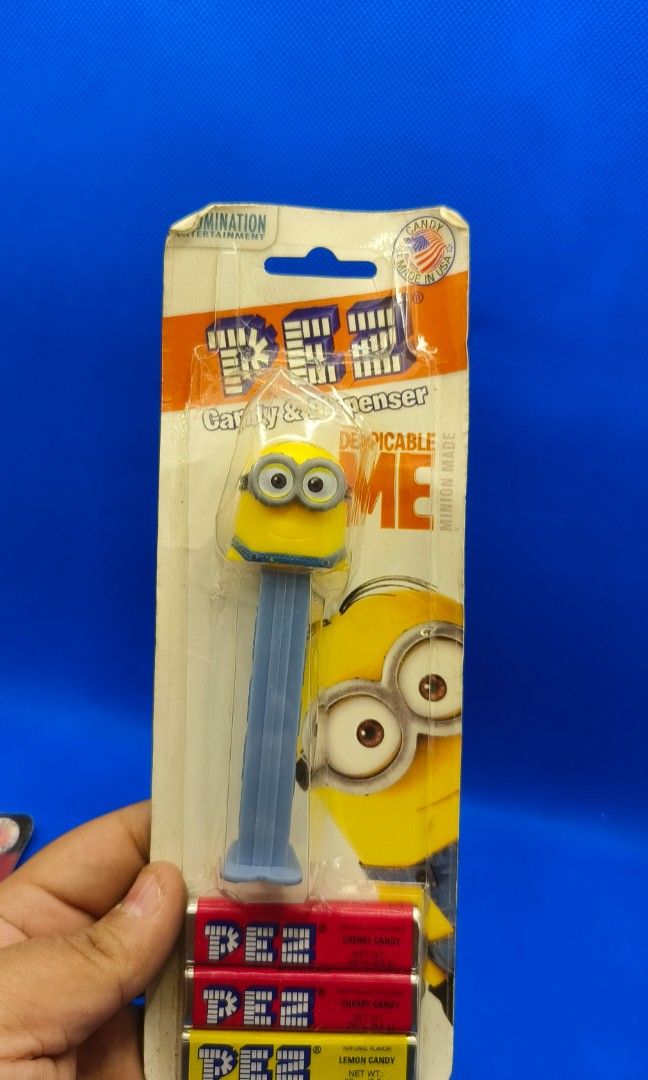 Pez figures with candy and card star wars, minions, SpongeBob, Phineas and ferb, Hobbies & Toys ...