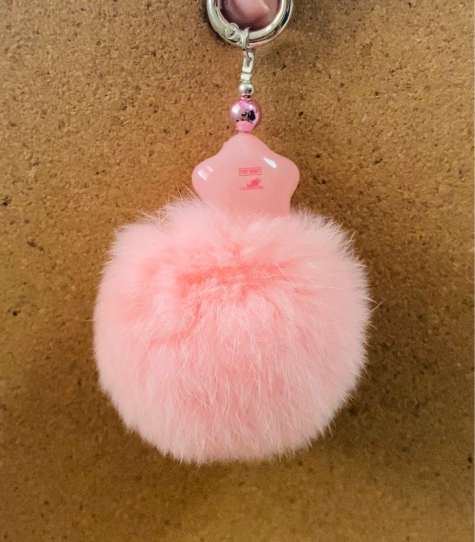 Pink Labubu pop mart Keychain, Hobbies & Toys, Stationery & Craft ...