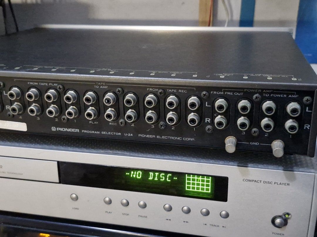 Pioneer U-24 Program Selector RCA Line Phono Switchbox Input Selector ...