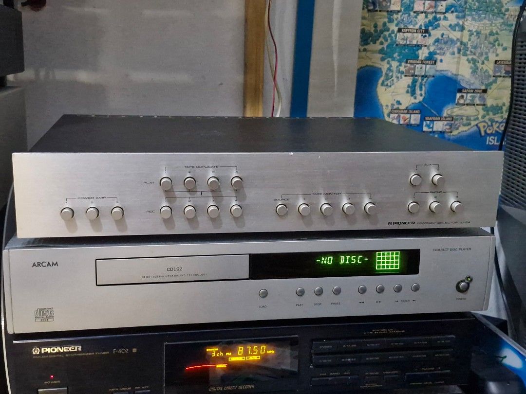 Pioneer U-24 Program Selector RCA Line Phono Switchbox Input Selector Vintage Hifi Stereo Rare ...