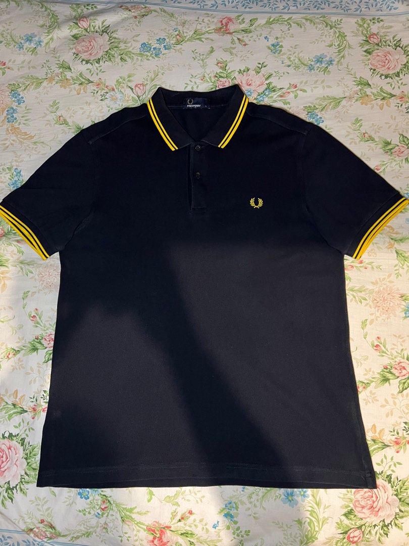 Polo shirt FREDPERRY M3600 size L (Plaza Indonesia), Fesyen Pria, Pakaian , Atasan di Carousell