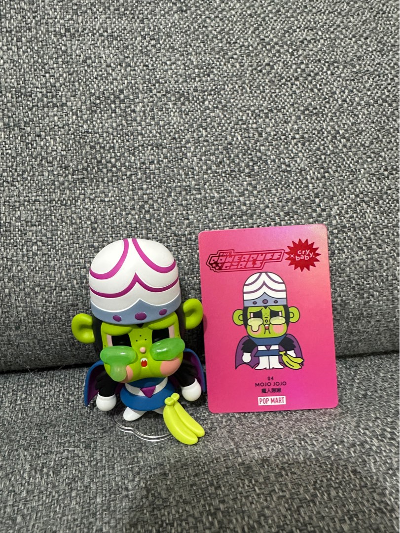 Pop mart powerpuff girls x cry baby mojo jojo, Hobbies & Toys, Toys ...