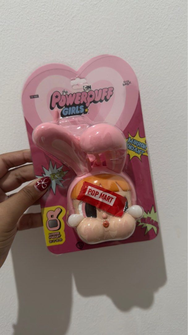 popmart powerpuff girls PPG pendant mirror, Toys & Collectibles, Mainan ...