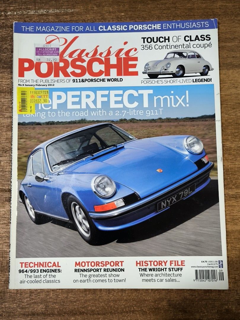 Porsche Car Magazine Old Issues Porsche 911 World Rare Classic GT ...