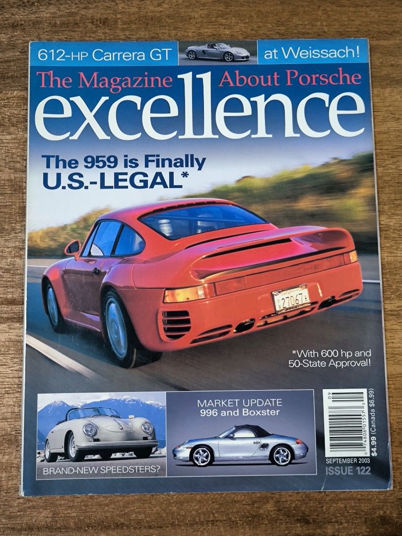 Porsche Car Magazine Old Issues Porsche 911 World Rare Classic GT ...