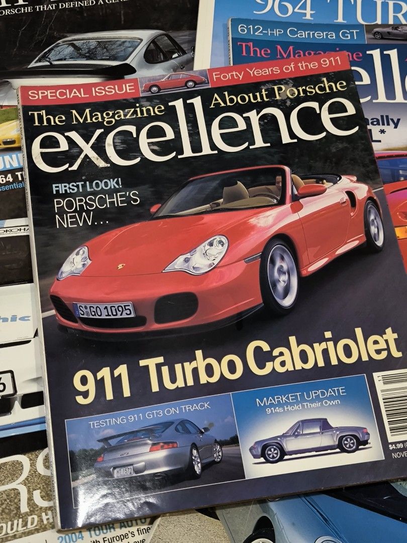 Porsche Car Magazine Old Issues Porsche 911 World Rare Classic GT ...