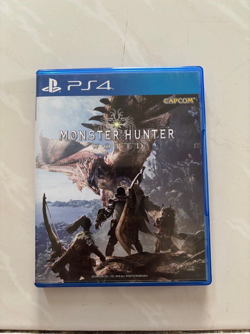 Ps4 Monster Hunter World, Video Gaming, Video Games, PlayStation on ...