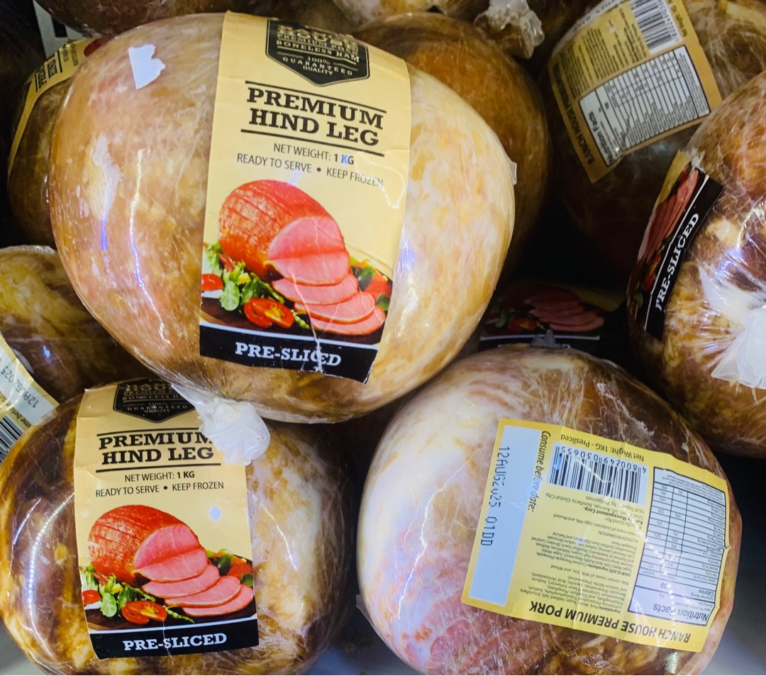 RANCH HOUSE PRE SLICED HAM 1KG BUY 1 W FREE INSULATED BAG BUY 5 GET ...